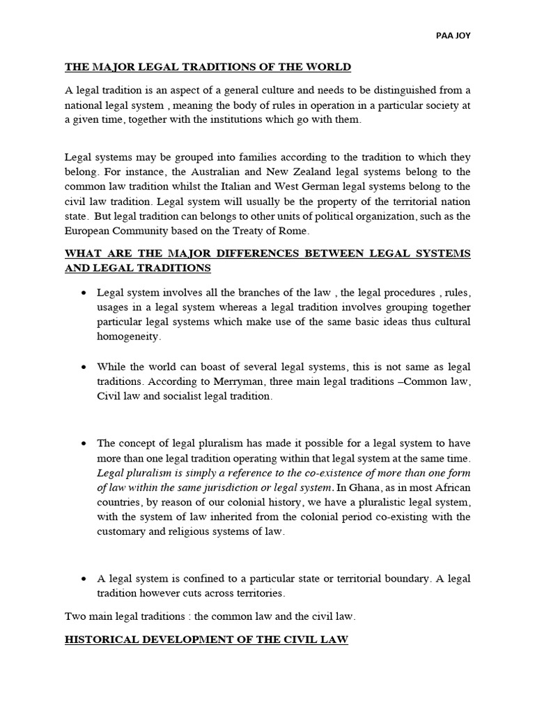 Legal Systems and Methods | PDF | Tort | Common Law