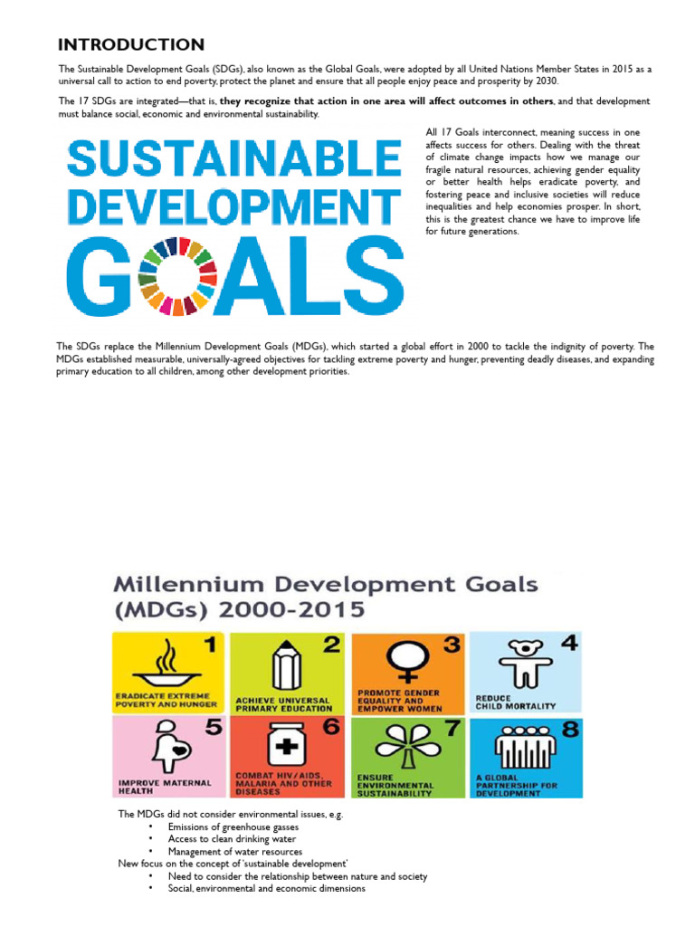SDG'S | PDF | Sustainability | Poverty