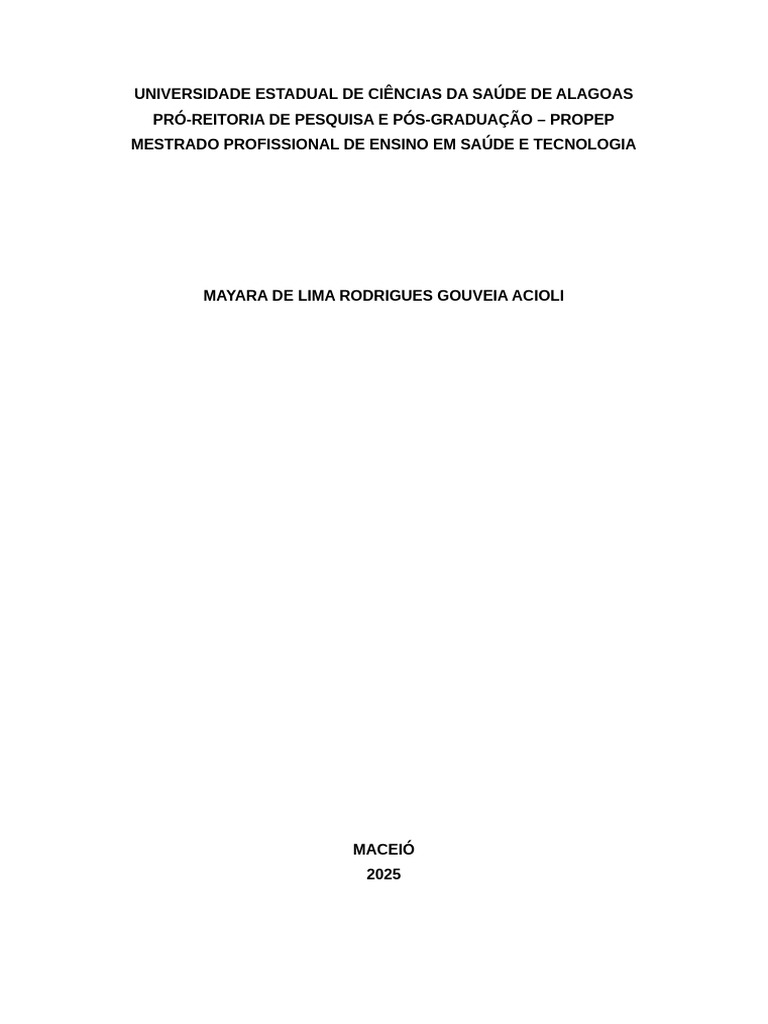 trabalho Monique - DeCS MeSH | PDF