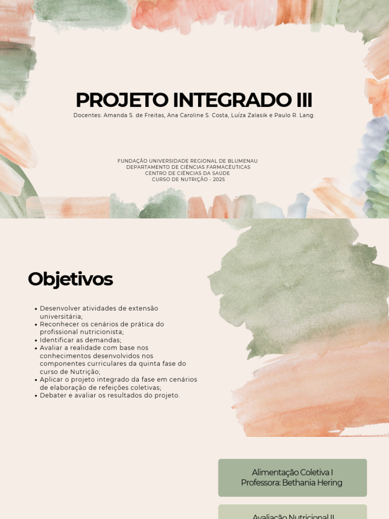 Projeto Integrado III | PDF | Sal | Hipertensão