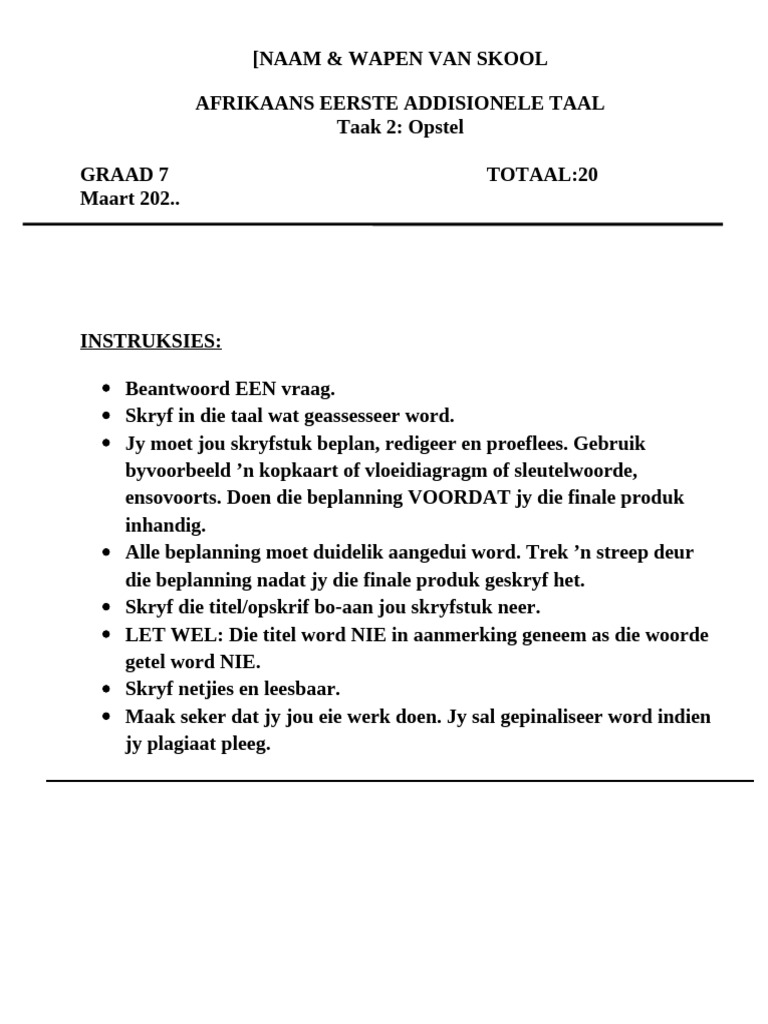 gr7 TAAK 2 '25 | PDF