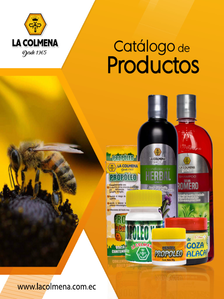 Catálgo LA COLMENA | PDF | Miel | Apicultura