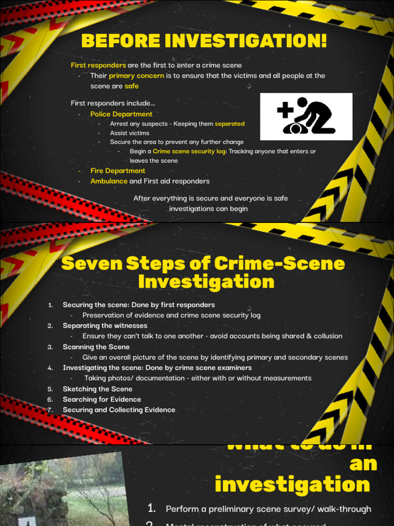 Class Evidence in Crime Scene Investigation | PDF | Crime Scene