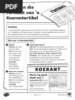 AFRIKAANS Grade 5 Legende | PDF