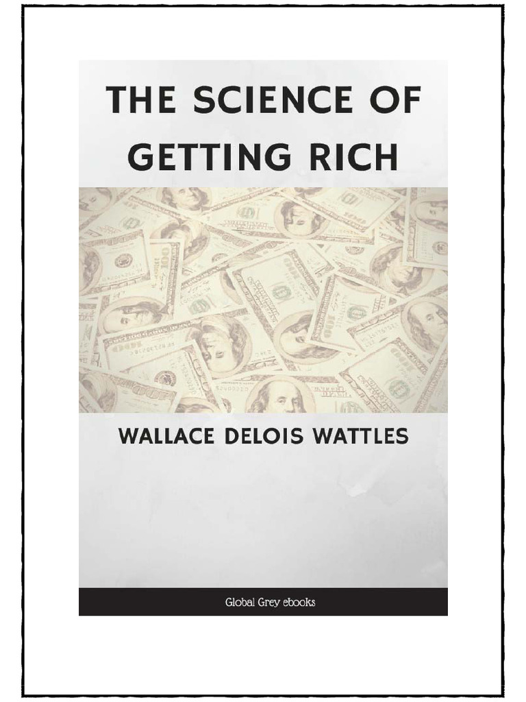 Science of Getting Rich | PDF | Thought | Substance Theory