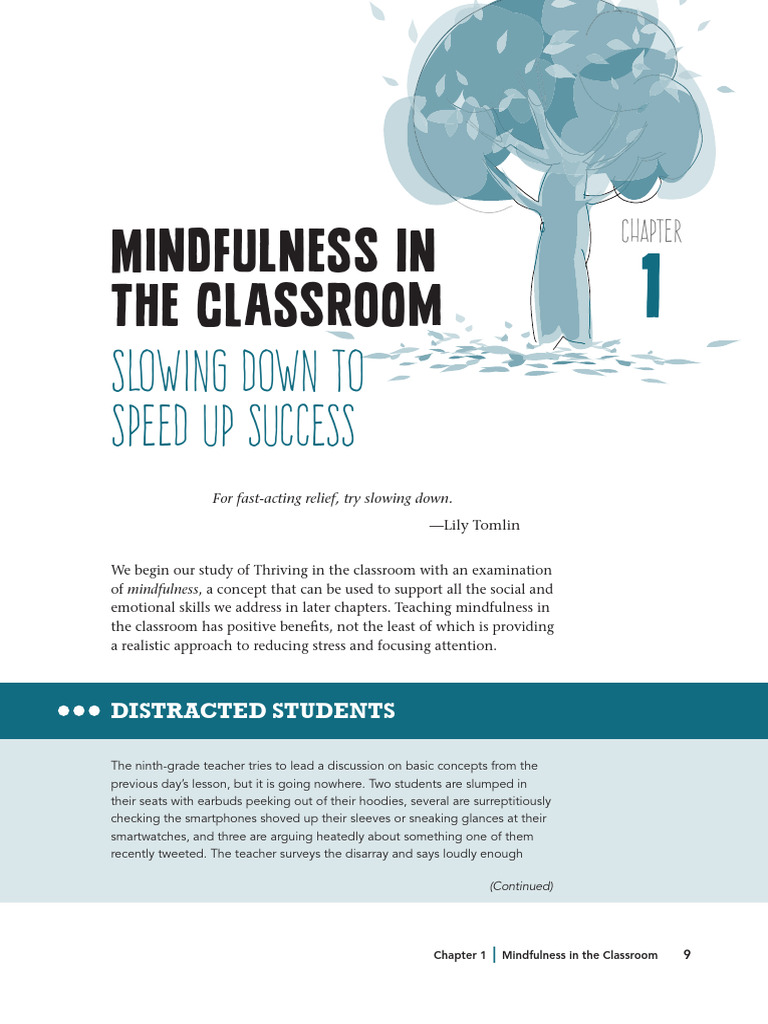 Mindfulness Strategies for Classrooms | PDF | Mindfulness | Attention ...