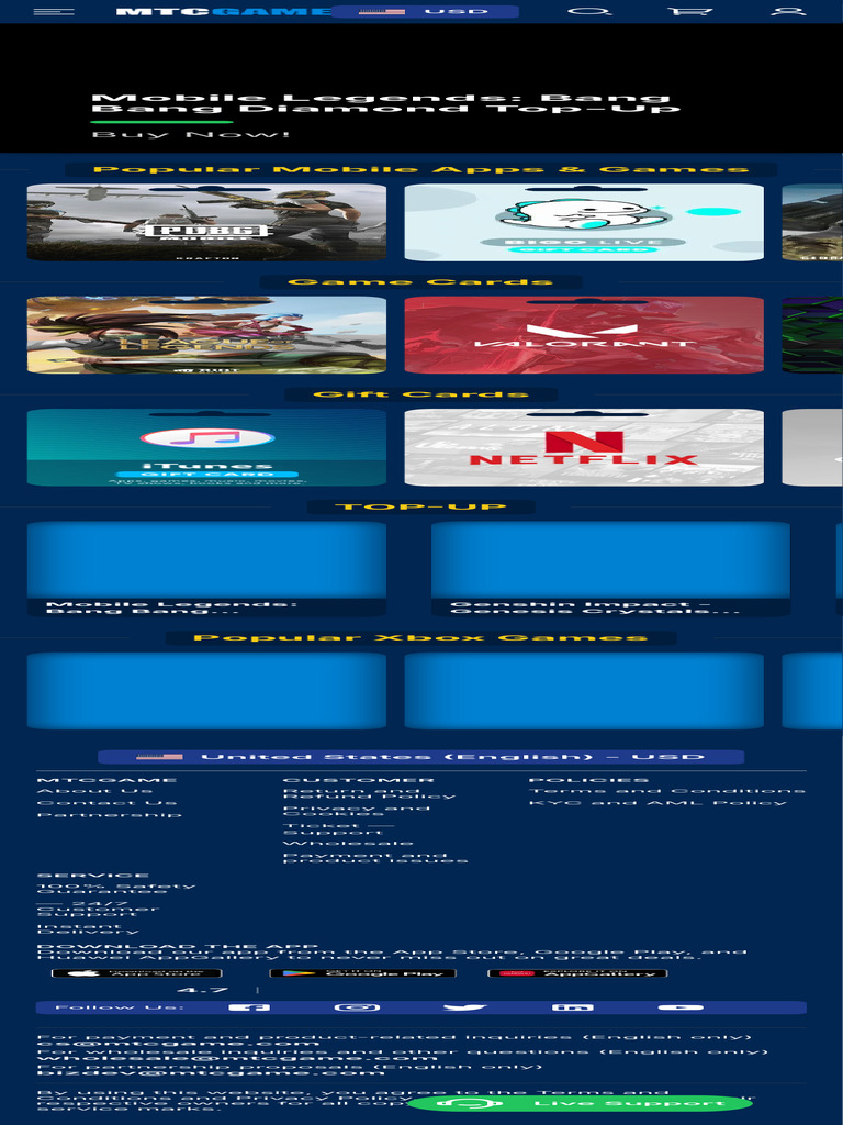 Digital Online Global Game Store MTCGAME | PDF