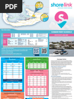 Schedule - Gozo Channel | PDF | Malta