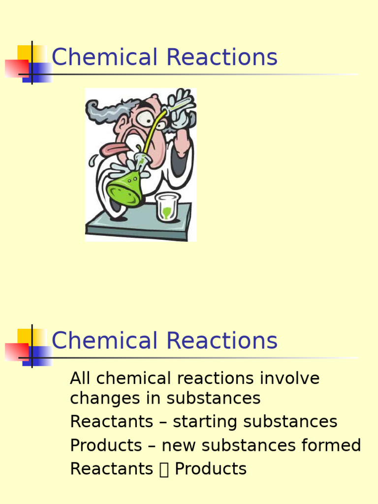 Understanding Chemical Reactions | PDF | Salt (Chemistry) | Chemical ...