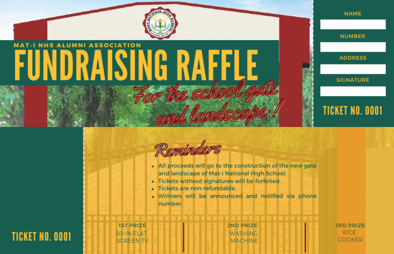 Raffle Ticket Layout | PDF
