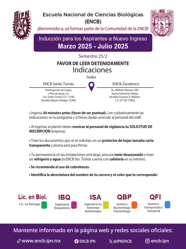 Induccion 2025 Marzo Pdf