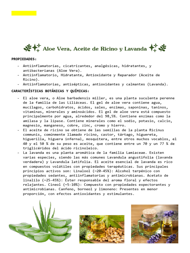 TAREA UF2 PDF | PDF | Lavandula | Sustancias químicas