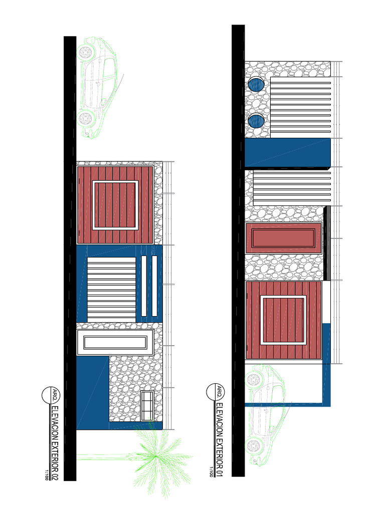 Elevaciones Exteriores1 | PDF