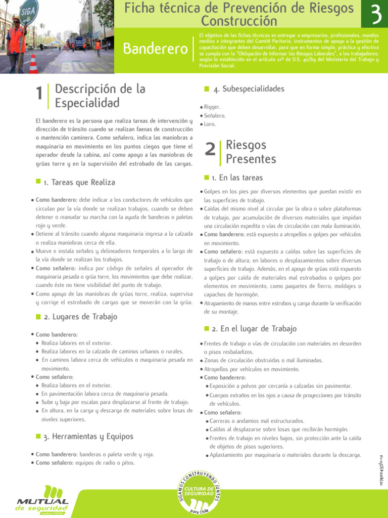 Ficha Tecnica Banderero Mutual ADS Dic 2018 | PDF