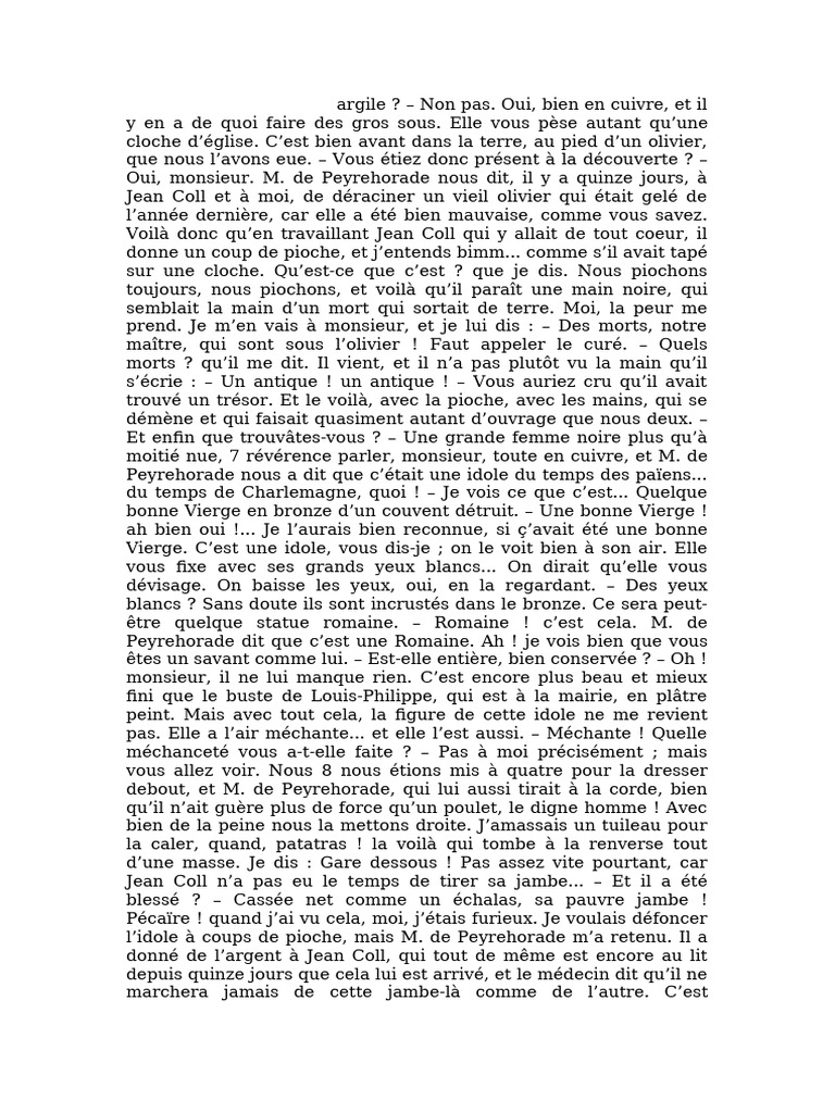 Découverte d'une idole antique en cuivre | PDF