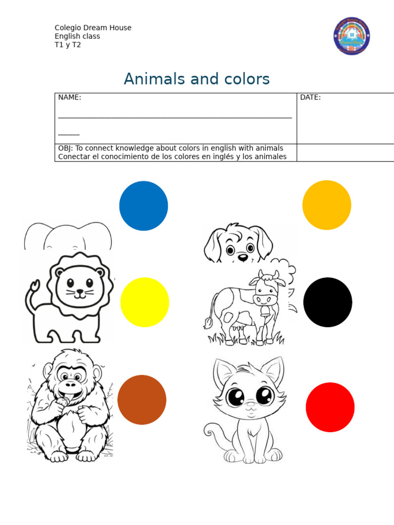 Animals T1 y T2 | PDF