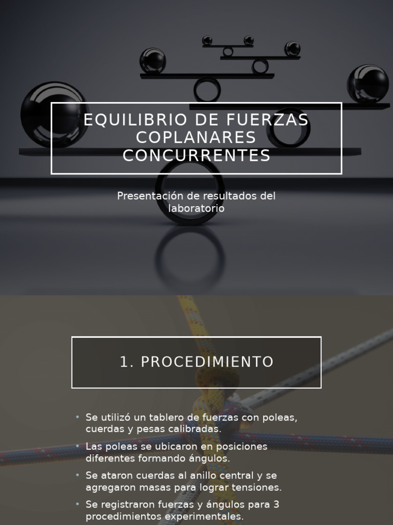 Presentacion_Equilibrio_Fuerzas | PDF