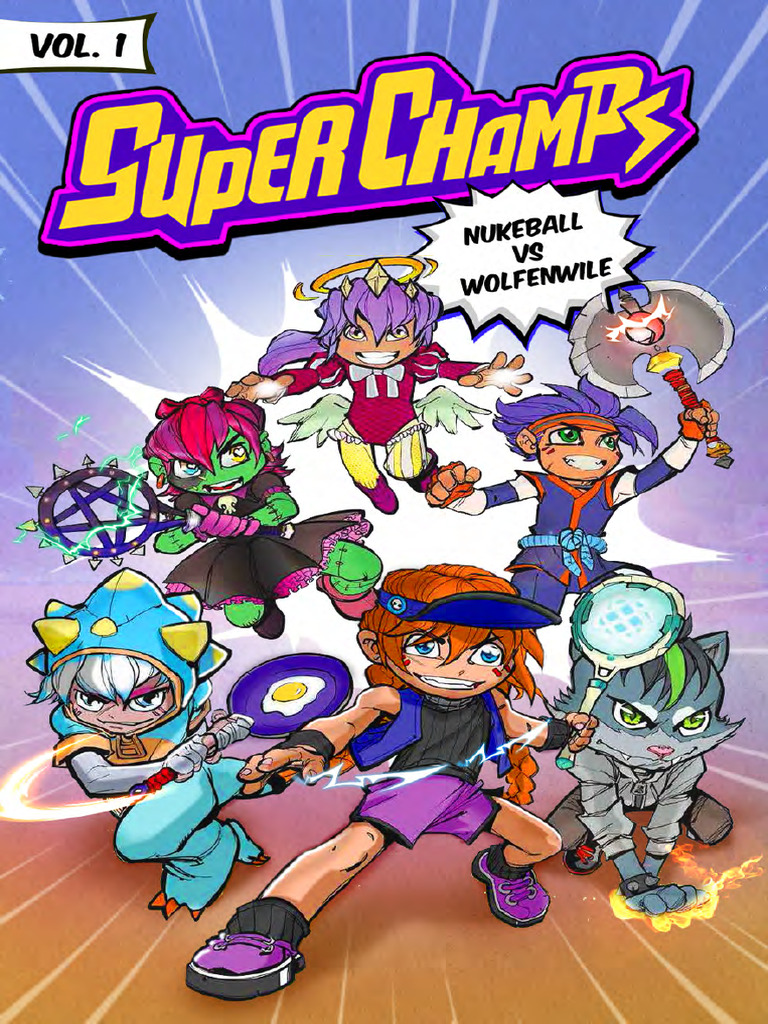 Superchamps Comicbook Teaser QR | PDF