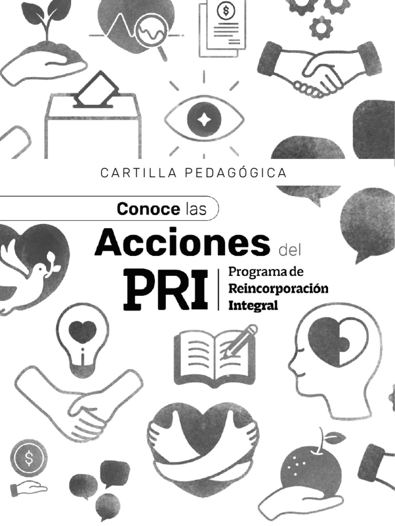 Cartilla Acciones Del PRI | PDF | Educación de la primera infancia ...