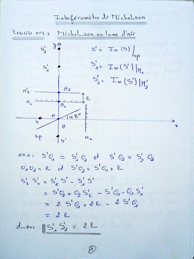TD Michelson Corr | PDF