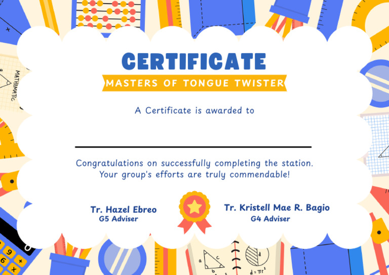 Certificate Flexi Friday | PDF