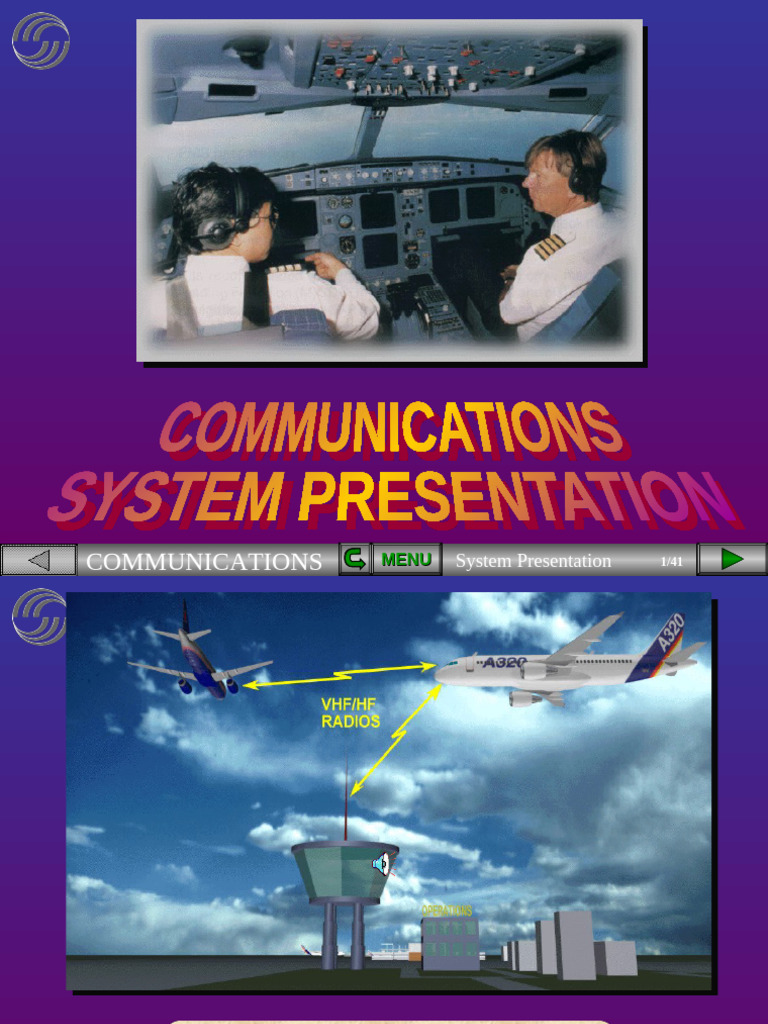 Ata 23 System Presentation | PDF | Cockpit | Radio