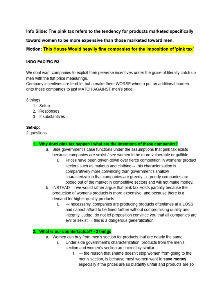 INDOPACIFIC R3 OPP THW Heavily Fine Companies For The Imposition of ...