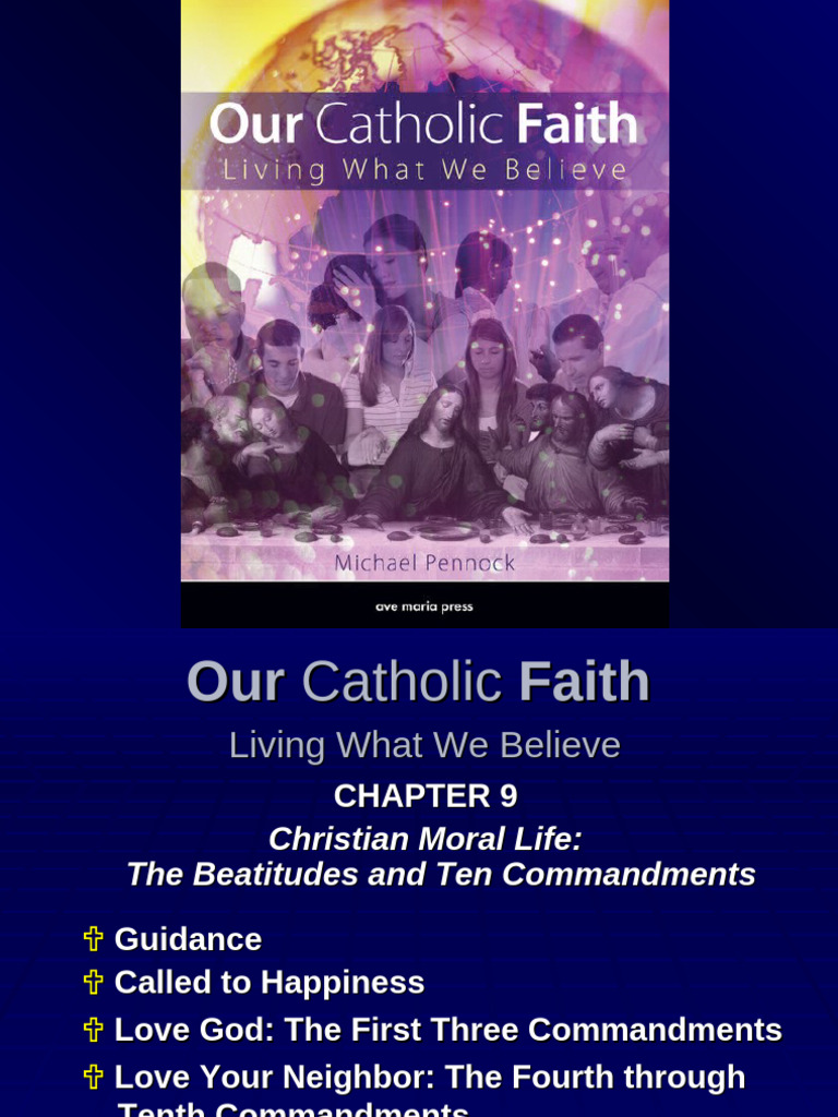 OurCatholicFaith PowerPoint Chapter9 | PDF | Ten Commandments | Sabbath In Christianity