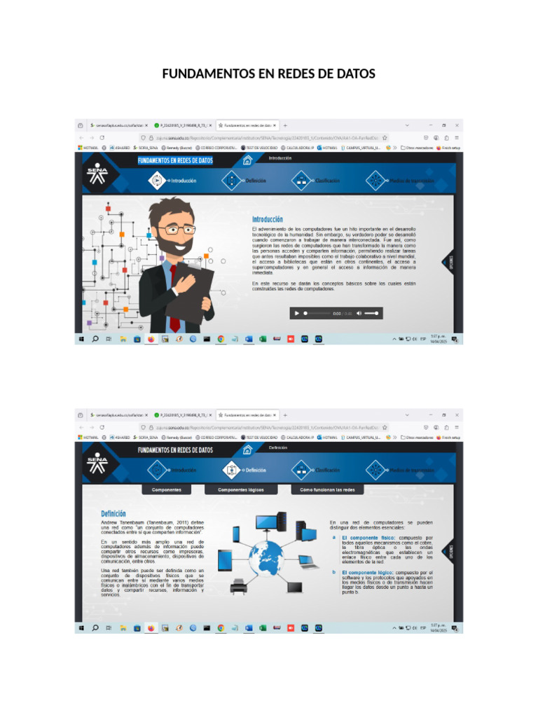 Tipos de Redes de Datos y Medios Ethernet | PDF