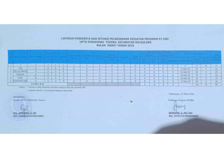 Laporan DBD 2025 | PDF