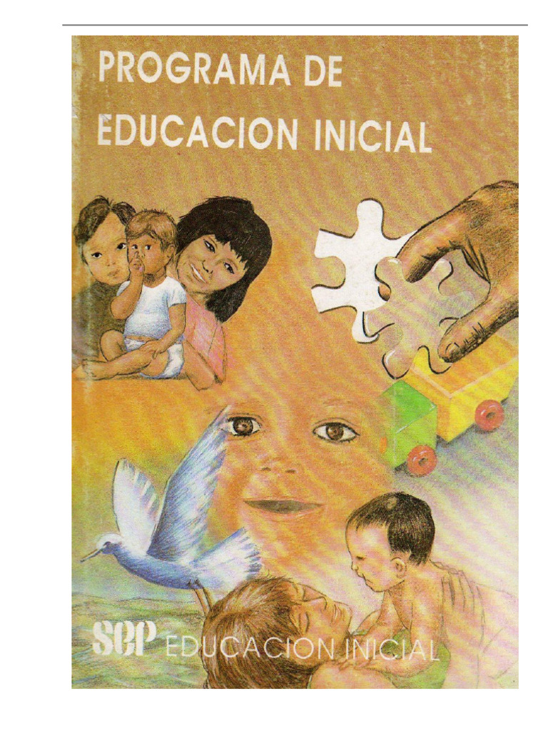 PEI PROGRAMA DE EDUCACIÓN INICIAL 1992 (Engargolado) | PDF