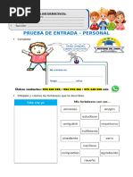 1° Sesión Día 5 Com Leemos y Comprendemos Un Texto El Día Del Campesino ...