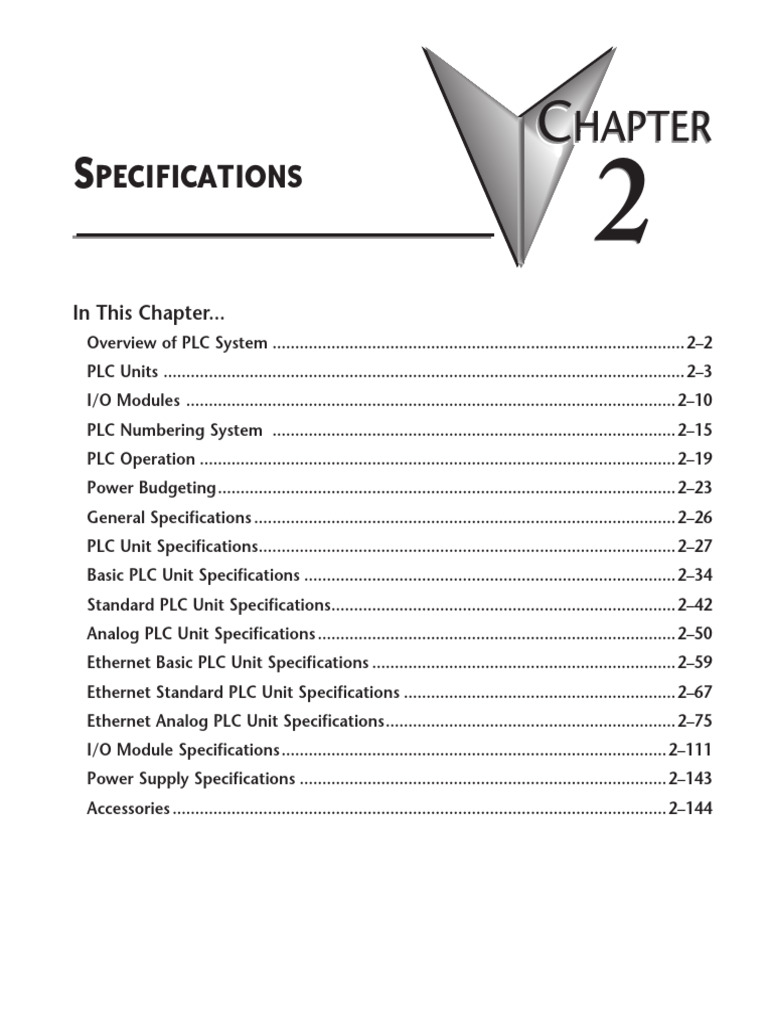 CLICK PLC Specifications Overview | PDF | Programmable Logic Controller ...