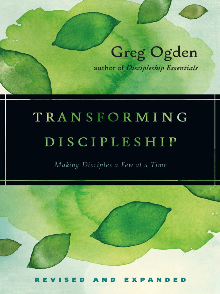 Transforming Discipleship - Ogden, Greg.original_pdf largo traducido ...