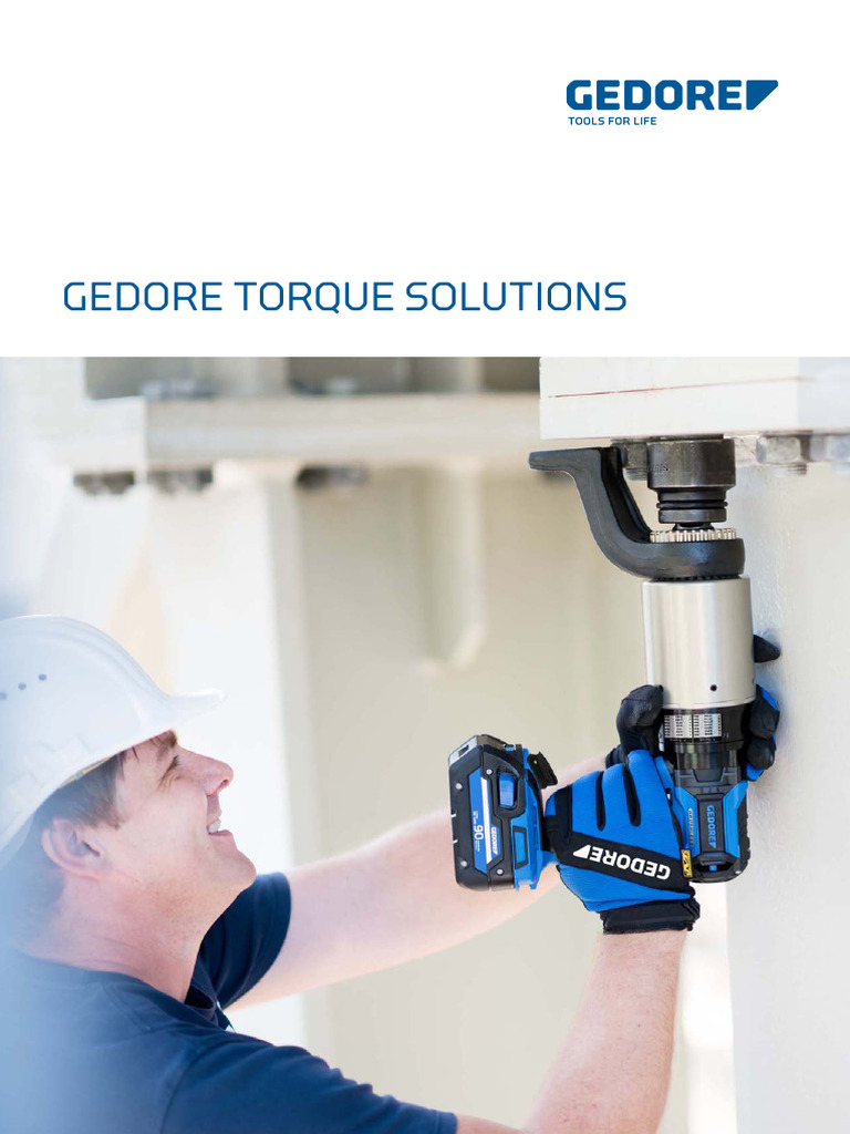 Gedore Torque Solutions Catalogue 2023 | PDF | Computing