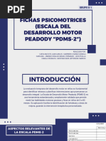 Escala de Desarrollo Motor PDMS-2 PDF | PDF | Sicología | Salud y bienestar