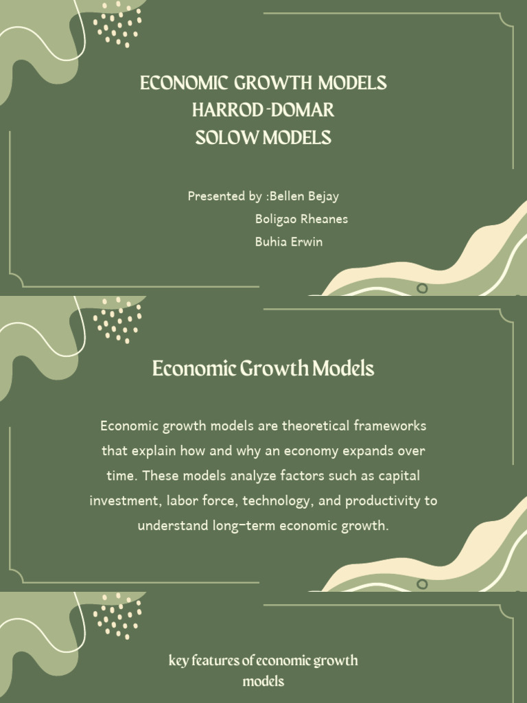 Economic Growth Models - 20250326 - 134205 - 0000 | PDF | Economic ...