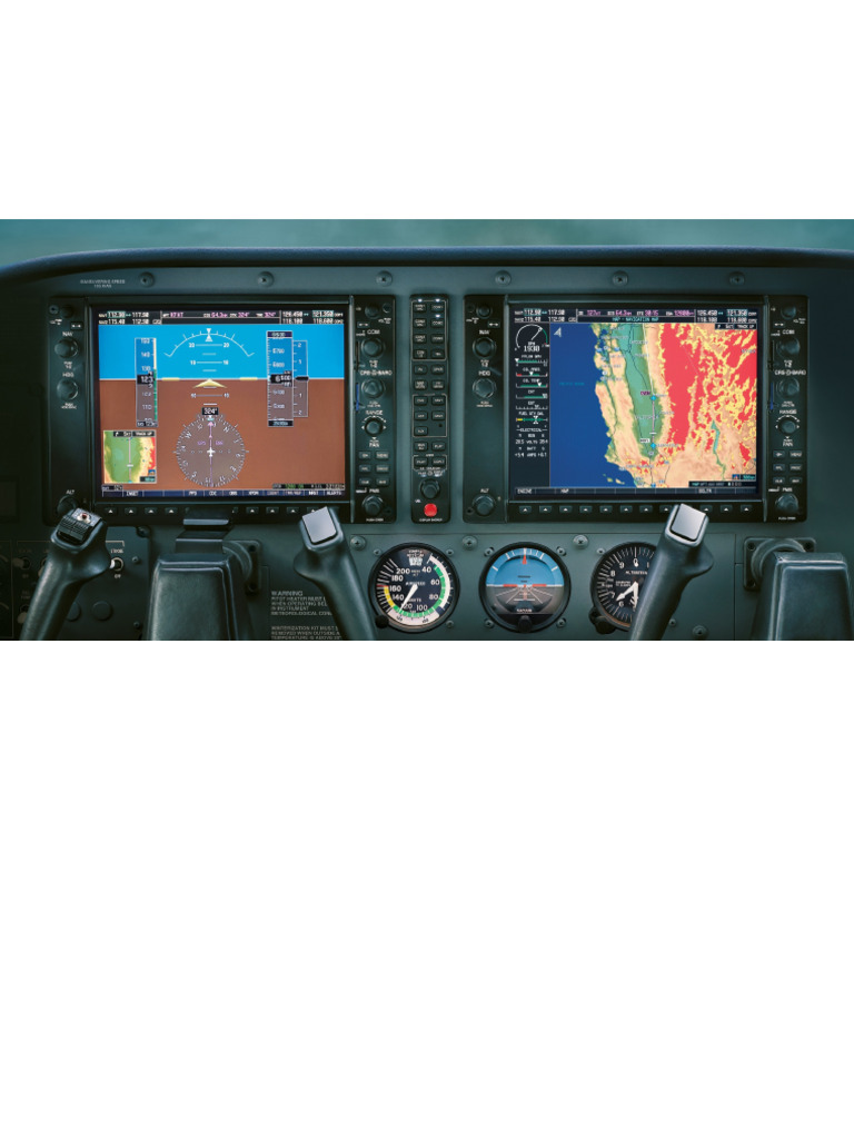 Garmin g1000 Training Manual | PDF | Aerospace | Aircraft