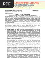 UFBU Strike Notice for March 2025 | PDF | Government
