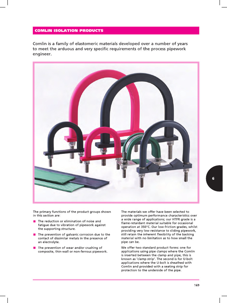Bergen Comlin Isolation Products Catalogue | PDF