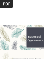 The Interpersonal Communication Book (16th Edition) DeVito | PDF | Communication | Interpersonal ...