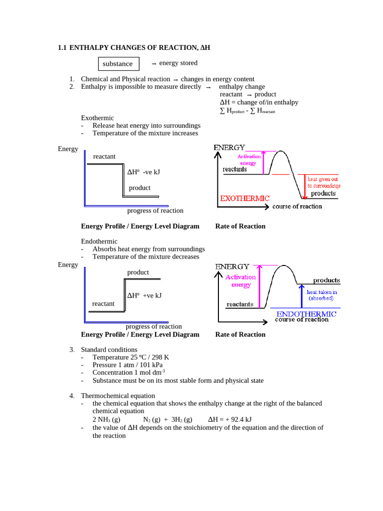 Enthalpy Changes in Chemical Reactions | PDF | Ionic Bonding | Chloride