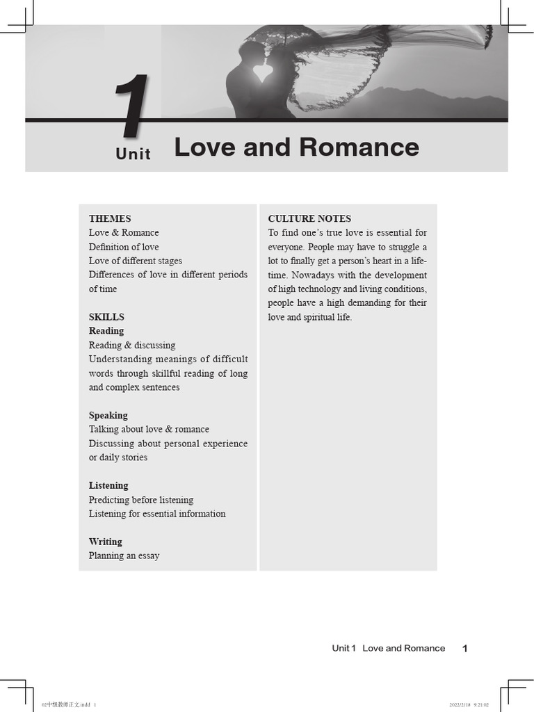 English Learning Teachers Book U1 | PDF | Love | Romance (Love)