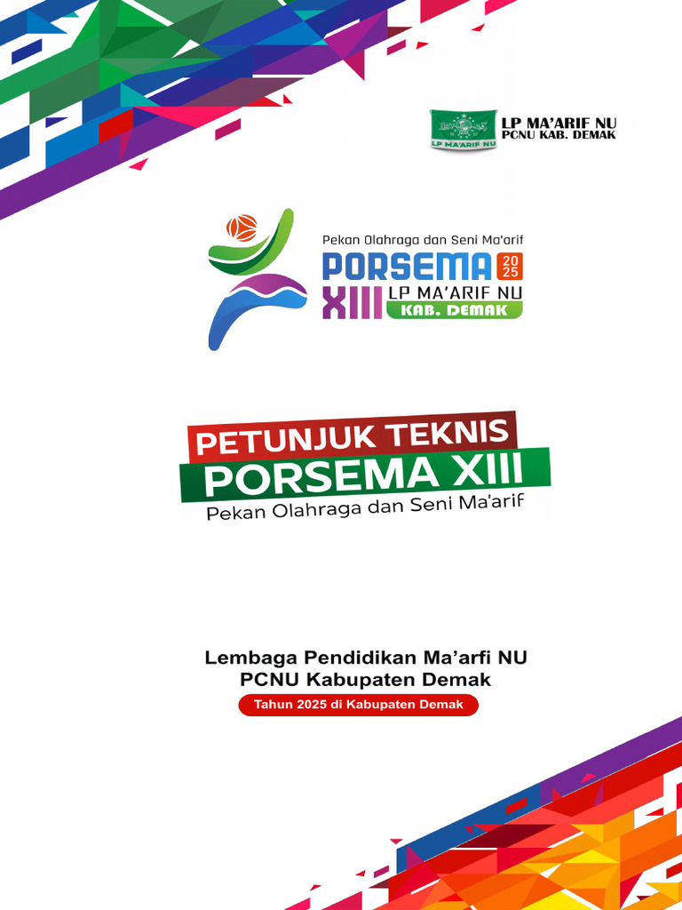 Juknis Porsema 2025 Demak | PDF
