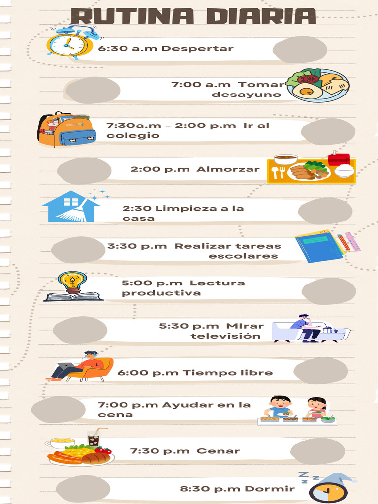 Blue Illustrative Daily Routine Infographic - 20250330 - 222929 - 0000 ...