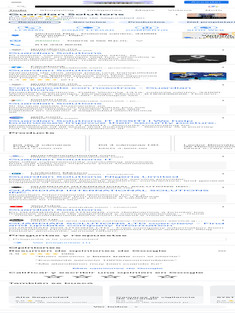 Guardian Solutions - Buscar Con Google | PDF