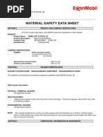 MOBIL DTE 24 ULTRA Safety Data Sheet | PDF | Firefighting | Waste ...