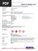 Safety Data Sheet: Hempalin Enamel 52140 | PDF | Chemistry ...