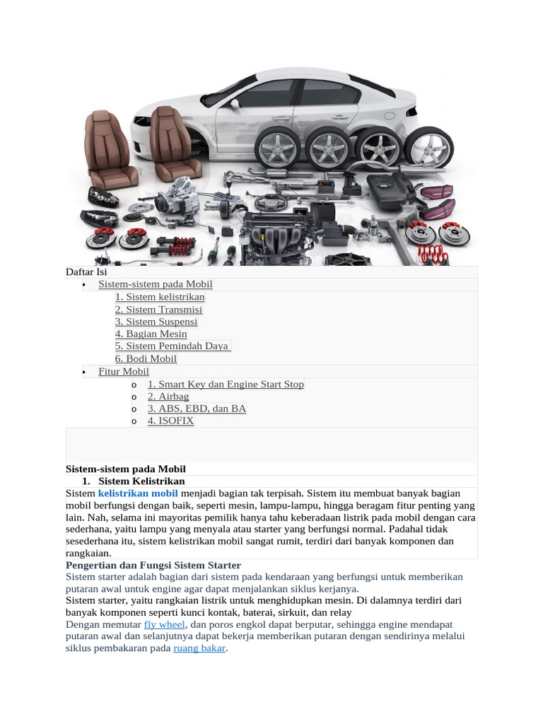 Sistem Mobil | PDF