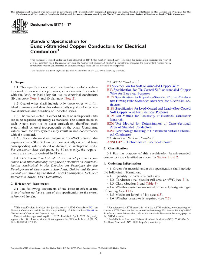 Astm B174-17 | PDF